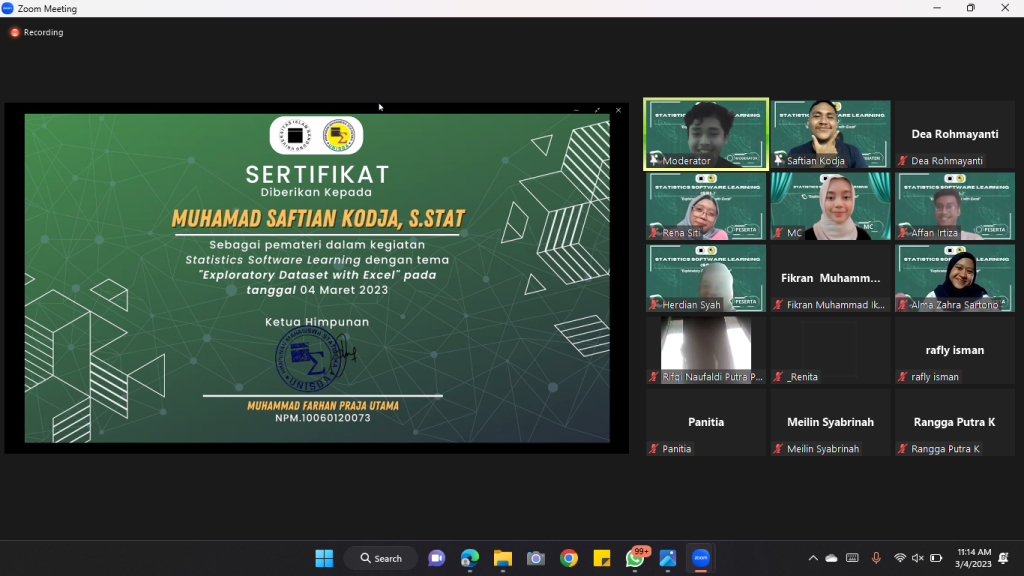Statistics Software Learning (SSL): Exploratory Dataset with Excel [RECAP] – Himpunan Mahasiswa ...