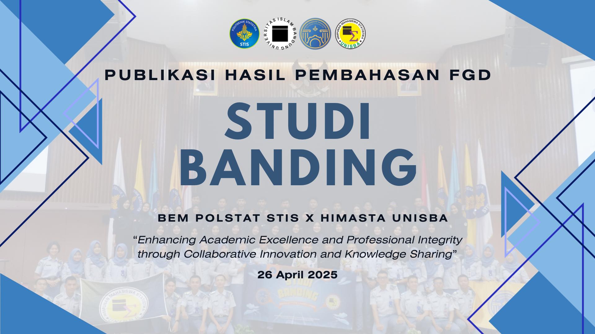 Studi Banding BEM Plostat STIS X Himasta Unisba [RECAP] – Himpunan Mahasiswa Statistika